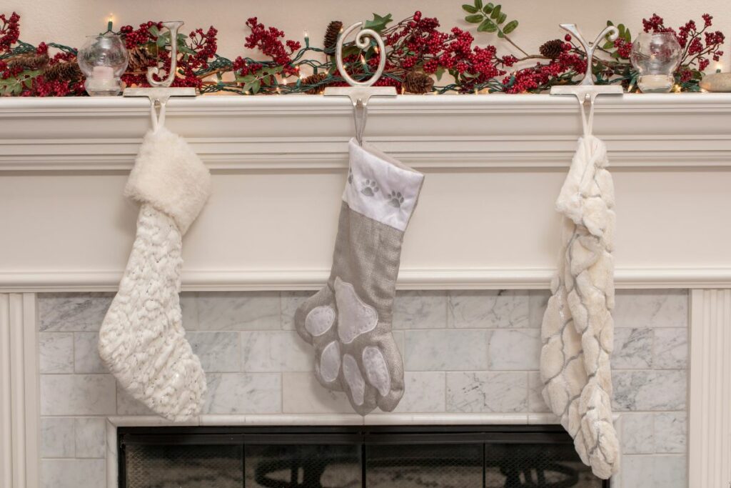 A Festive Touch to Your Fireplace: How to Hang Stockings the Right Way ...