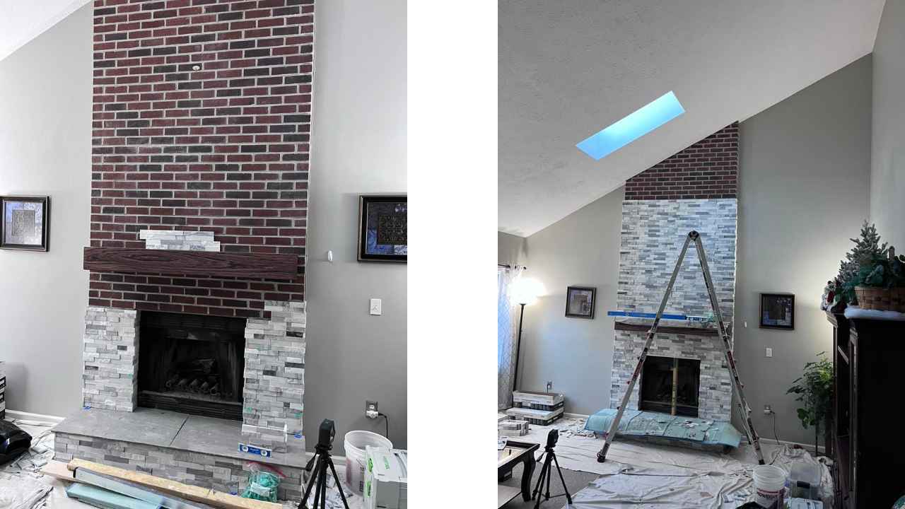 From Dull to Captivating: Complete Fireplace Transformation - Fireplace ...
